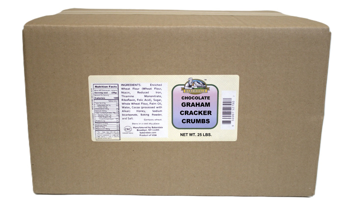 Chocolate Graham Cracker Crumbs, BULK – Bakerdale