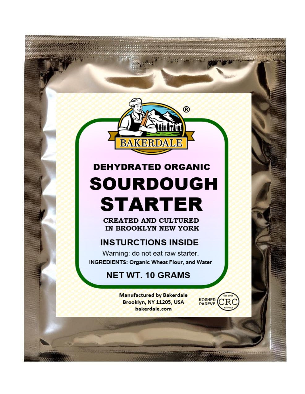 Dehydrated Organic Sourdough Starter Culture – Bakerdale