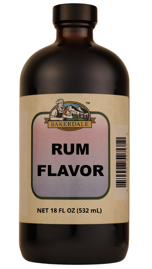Rum Flavor 18 Fl Oz – Bakerdale